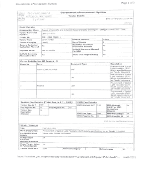 Fillable Online Government - CSIR-CSIO Fax Email Print - pdfFiller