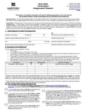 Fillable Online 2122-V1-Dependent-Verification-Worksheet.pdf - Student ...