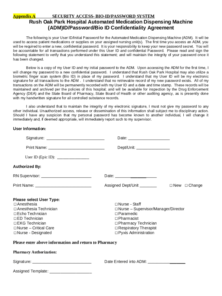 Pyxis access for instructors Doc Template | pdfFiller