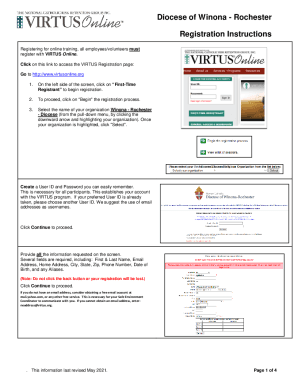Fillable Online Protecting God's Children for Adults/Virtus Training ...