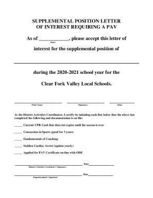 Fillable Online Letter of Interest vs. Cover Letter (With Steps and ...