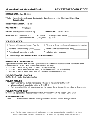 Fillable Online Implementation Plan - Minnehaha Creek Watershed ...