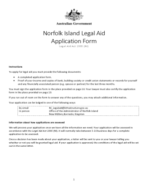 Fillable Online Attachment A - Revised Legal Aid Application Form.docx ...