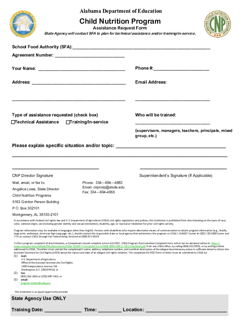 Fillable Online Technical Assistance Form SY2023. Technical Assistance Form SY2023 Fax Email ...