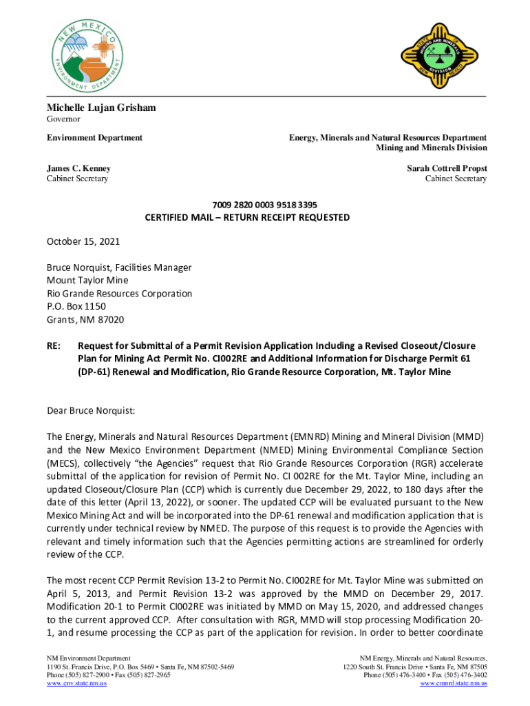 Fillable Online Q&A with NM's incoming energy secretary - NM Political ...