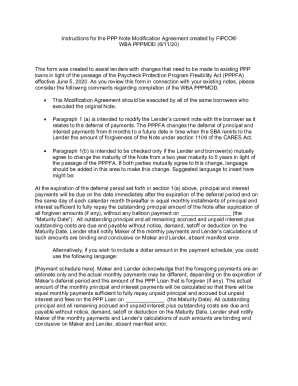 Fillable Online New PPP Guidance and Loan Application Forms Available ...