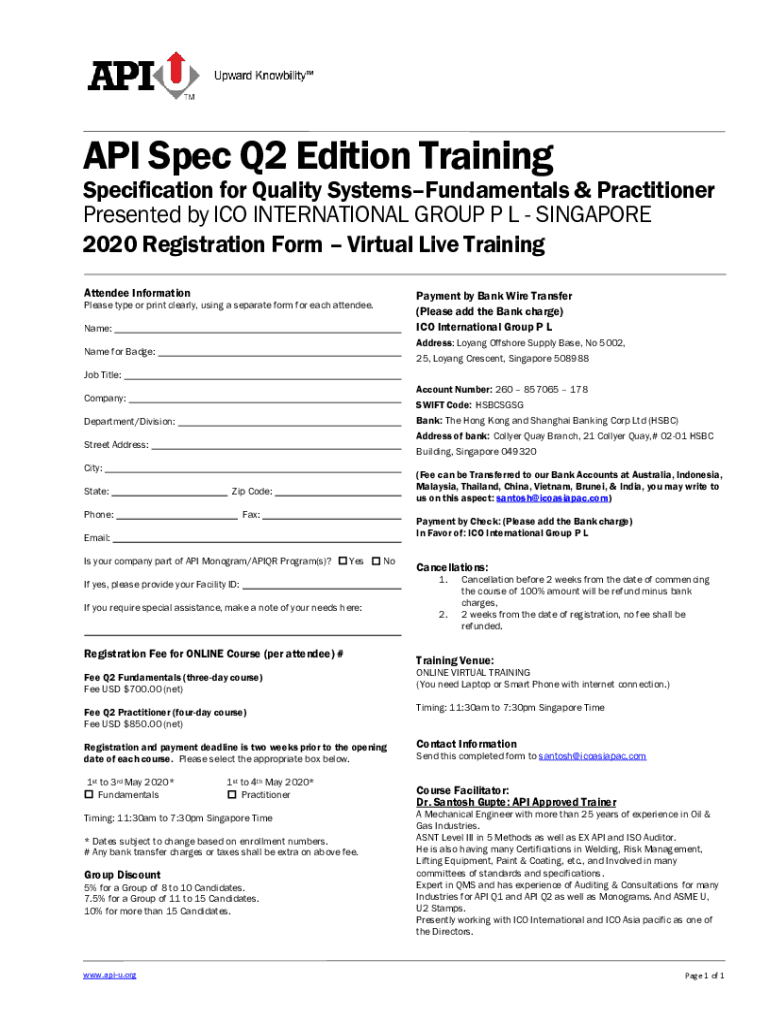 Fillable Online Updated API Quality Management System Ensures Safety ...