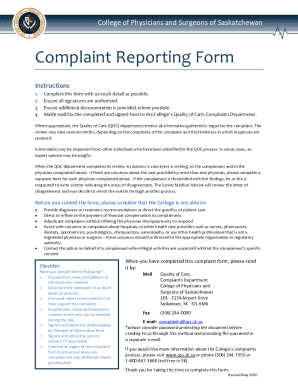 Fillable Online Complaint Reporting Form - PsychSearch.net Fax Email ...