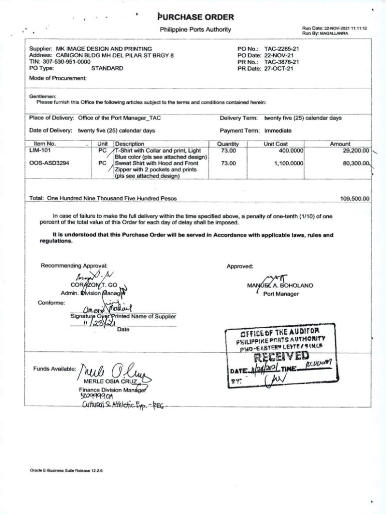 Fillable Online Confirm Prices and Authorize Purchase Orders - Premier, Inc. Fax Email Print ...
