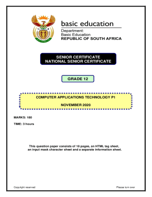 Fillable Online NATIONAL SENIOR CERTIFICATE GRADE 12 - cdn.24.co.za ... Fax Email Print - pdfFiller