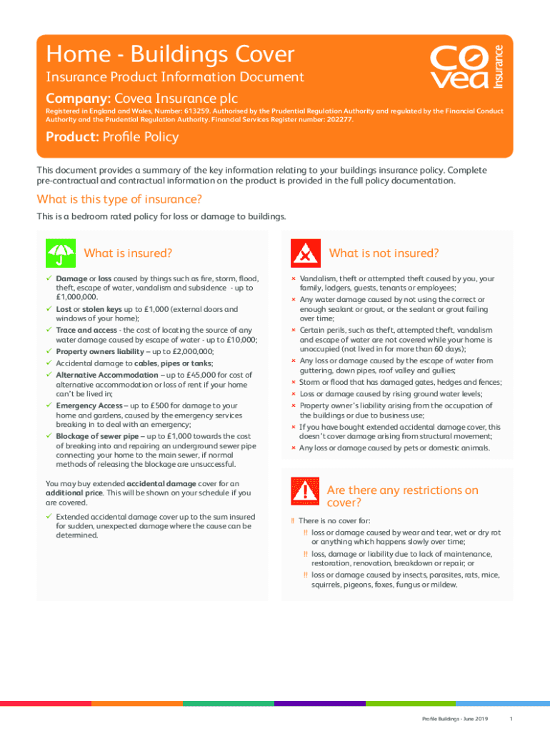 Fillable Online Product Guides, Brochures and Quote Forms - Cova ...