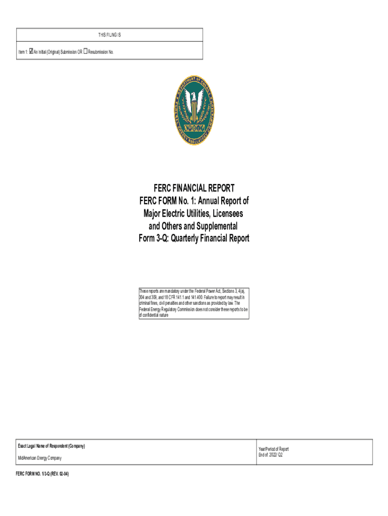 Fillable Online 304 and 309, and 18 CFR 141 Fax Email Print - pdfFiller