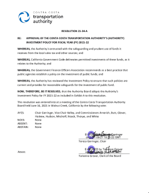 Fillable Online The Contra Costa Transportation Authority (CCTA ...