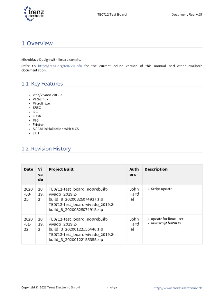 Fillable Online Designing A Custom Linux Soc Using Xilinx Microblaze On