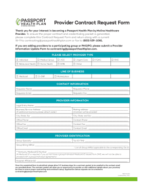Fillable Online Contract Request Form (CRF) Fax Email Print - pdfFiller