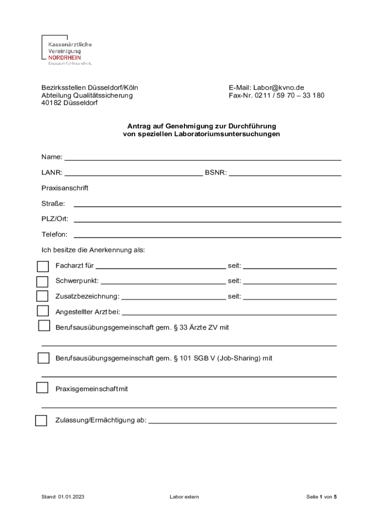 Ausfüllbar Online Antrag auf Genehmigung zur Durchfhrung von Speziellen ...