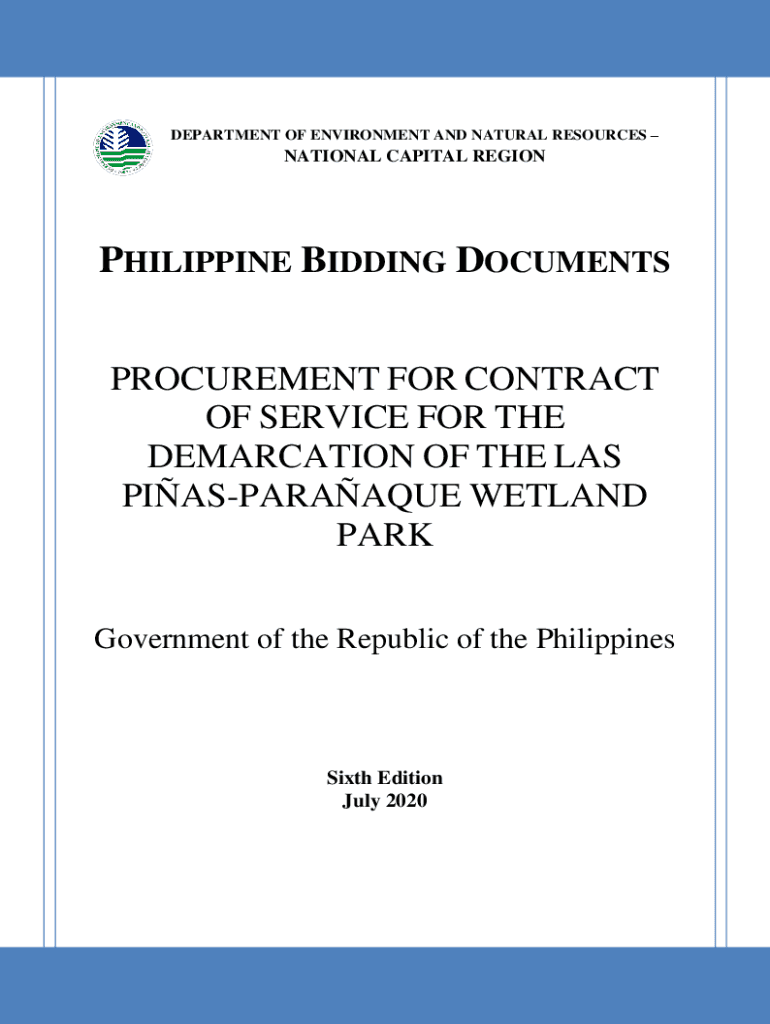 Fillable Online Department of Environment & Natural Resources - DENR ...