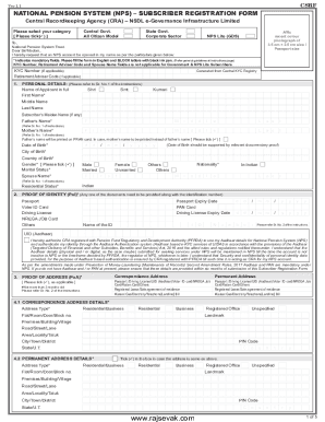 Fillable Online CSRF PRAN ALLOTMENT FORM.PDFCourse Hero Fax Email Print ...