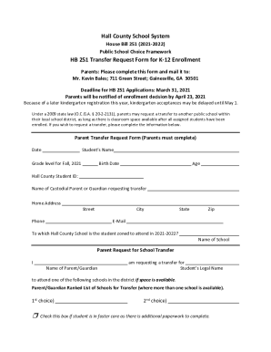 Fillable Online intradistrict transfer request form 2021-2022 english ...