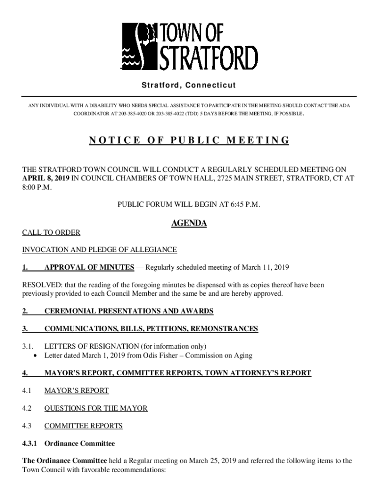 Fillable Online Title II of the Americans with Disabilities Act ADA - CT.gov Fax Email Print ...