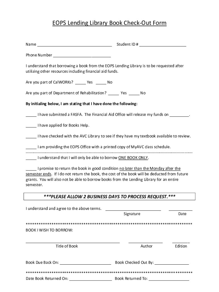 Fillable Online Student Services Program Review Template EOPS Fax Email ...