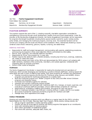 Fillable Online FLSA Status: Non-exempt Fax Email Print - pdfFiller