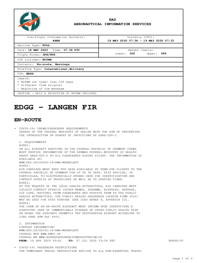 Fillable Online Aeronautical Information Services Manual Fax Email Print - pdfFiller