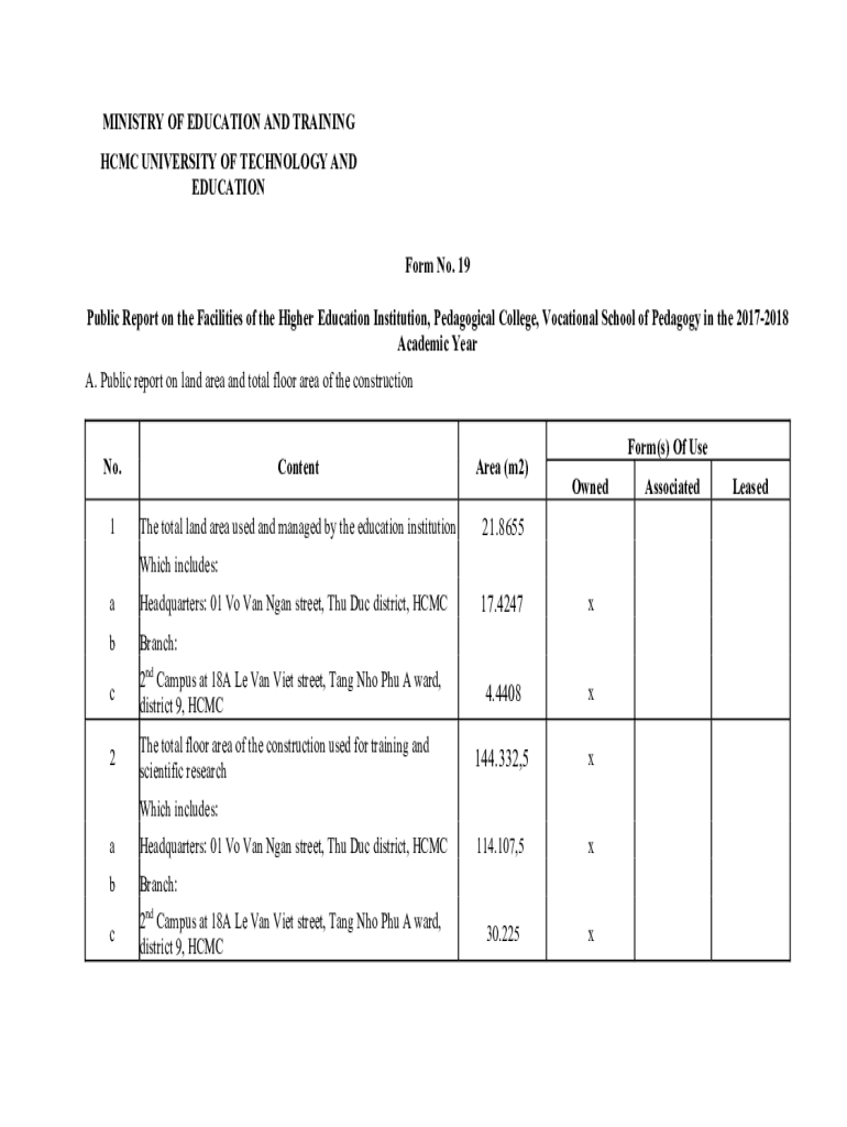 Fillable Online T - Bie?u 19-Co? so? va?t cha?t Fax Email Print - pdfFiller