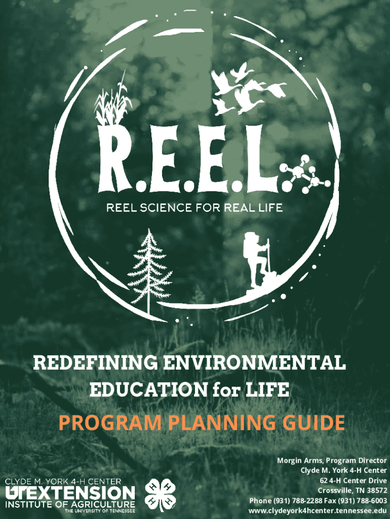 Fillable Online R.E.E.L. Program - Clyde York 4-H Center Fax Email ...