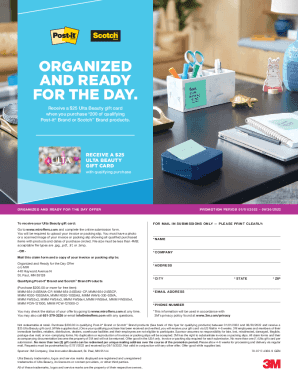 Fillable Online Post-it Dispenser Notes Super Sticky Pop-up 3 x Fax ...