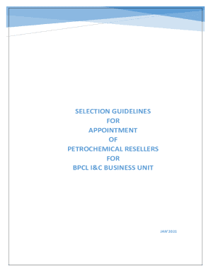 Fillable Online BPCL I&C RESELLER Application Form - Bharat Petroleum ...