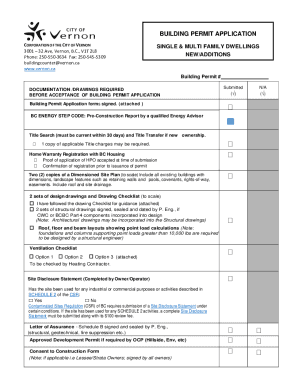 Fillable Online January 9 - Notice of Rezoning Application - Vernon ...