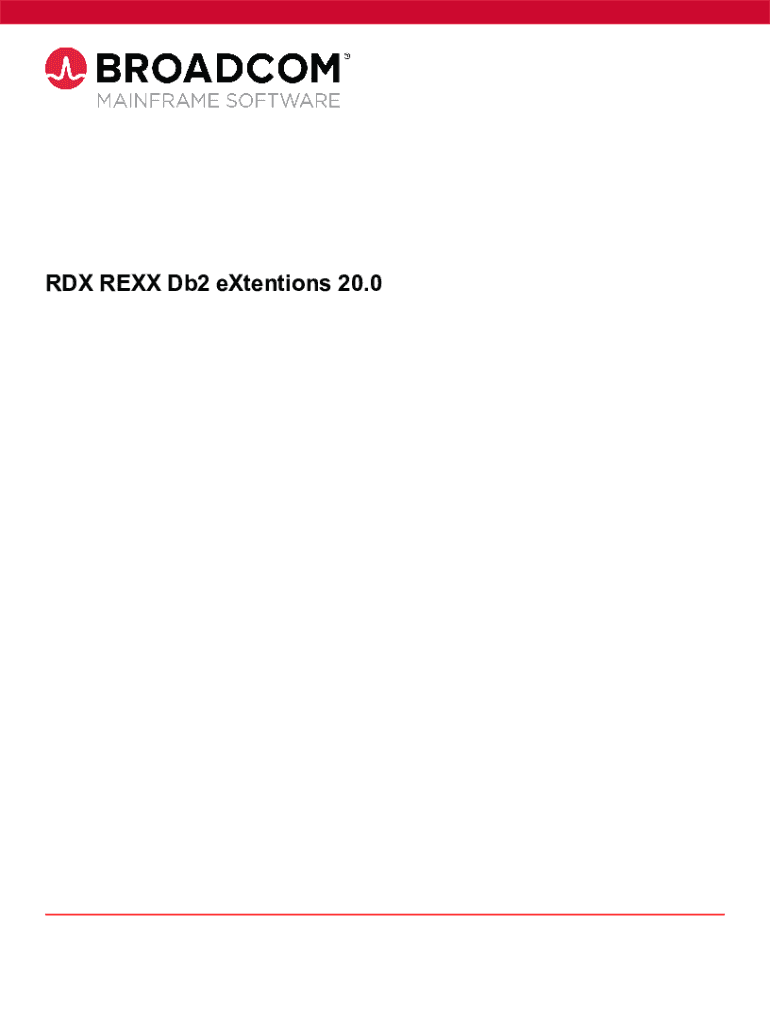 Fillable Online rlx-rexx-language-xtensions-installation-and ...