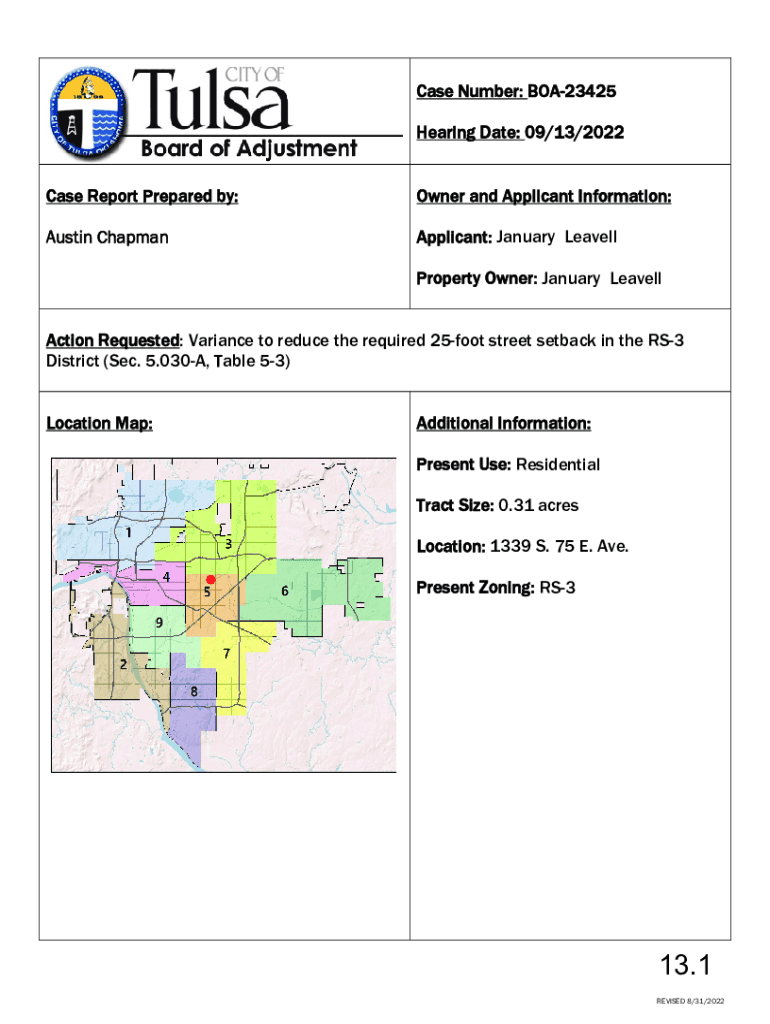 Fillable Online Project Summary Form Use the City of Austin GIS Map to ...