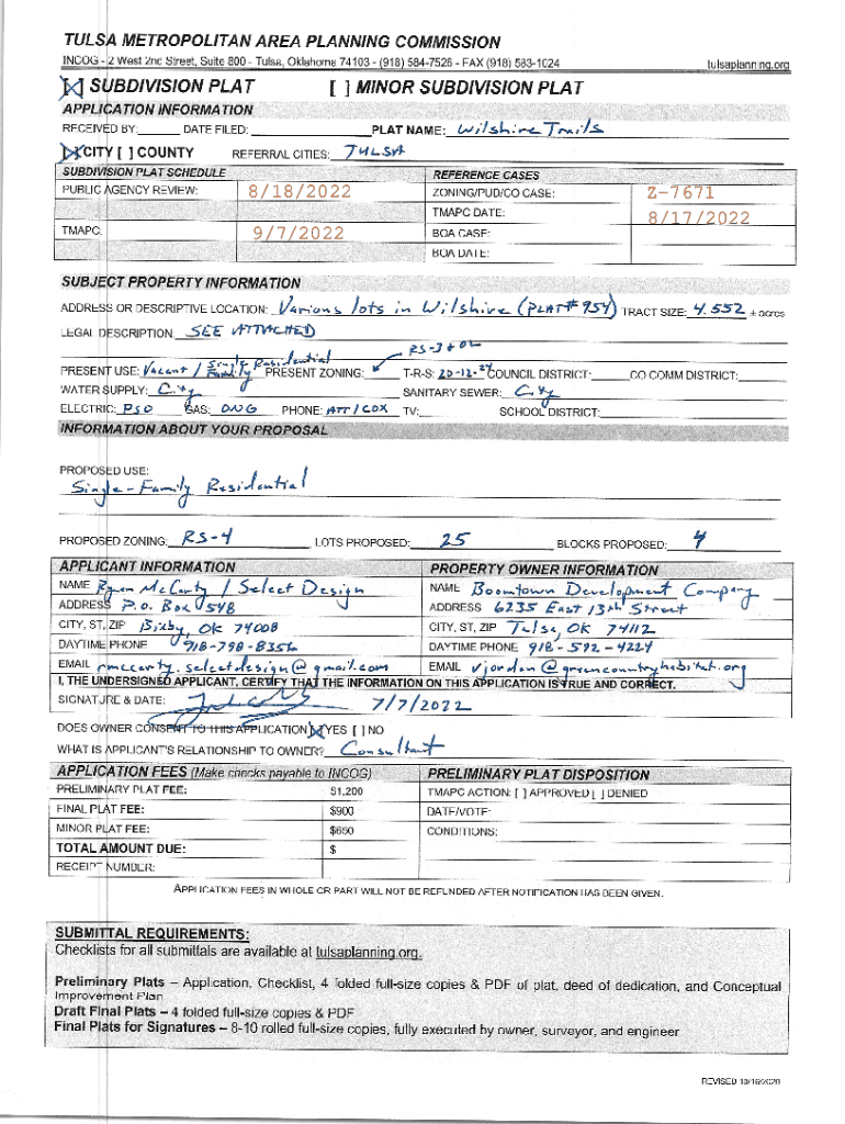 Fillable Online PLANNING AND ZONING DEPARTMENT - Revize Fax Email Print - pdfFiller