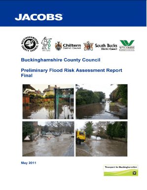 Fillable Online Preliminary Flood Risk Assessment Report - Norfolk ...
