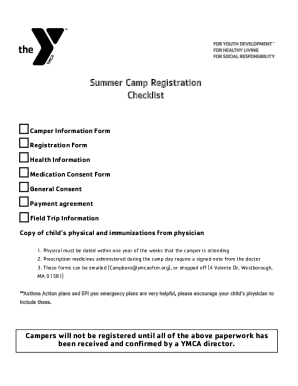 Fillable Online Summer Camp Arrival Form Template - Jotform Fax Email ...