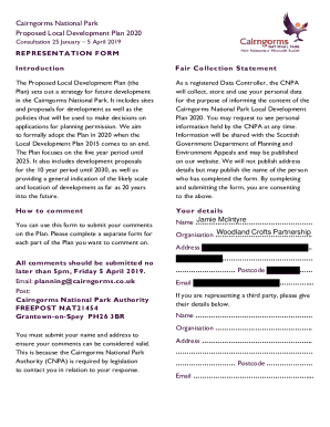 Fillable Online Local Development Plan Process Fax Email Print - pdfFiller