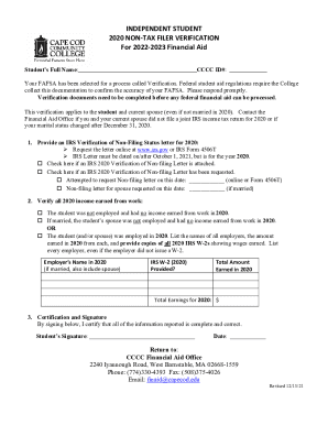 Fillable Online 2022-2023 VERIFICATION WORKSHEET Independent V1 Fax Email Print - pdfFiller