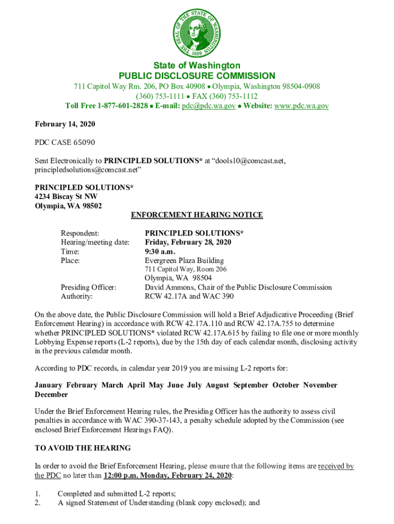 Fillable Online PDC CASE 65090 Fax Email Print - pdfFiller