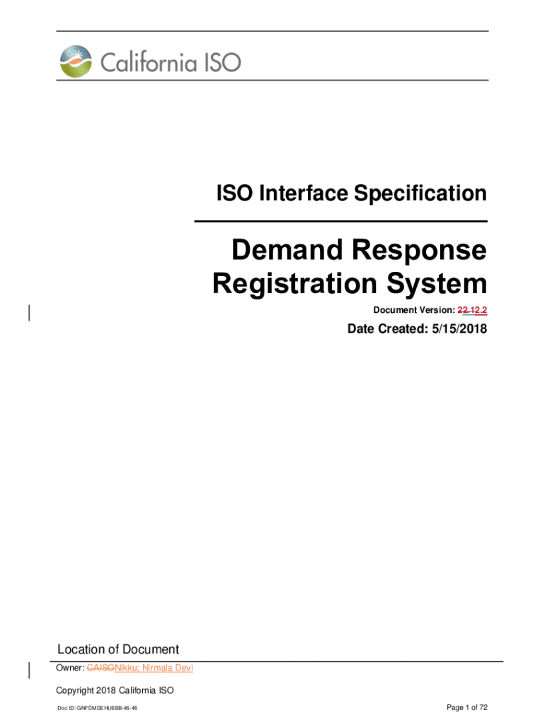Fillable Online ISO Interface Specification Fax Email Print - pdfFiller