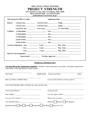 Fillable Online D.R. Form 2.00 ERIE COUNTY PUBLIC DEFENDER 220 ... Fax ...