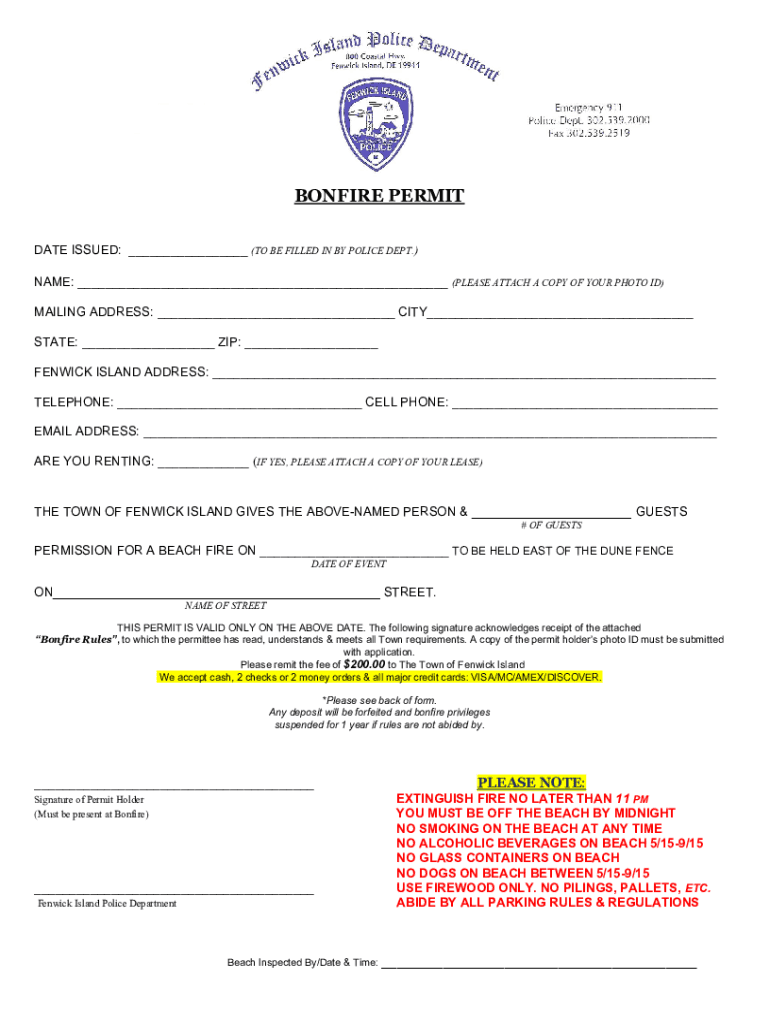 Fillable Online Bethlehem Township Police Department PREMISE ALERT ...