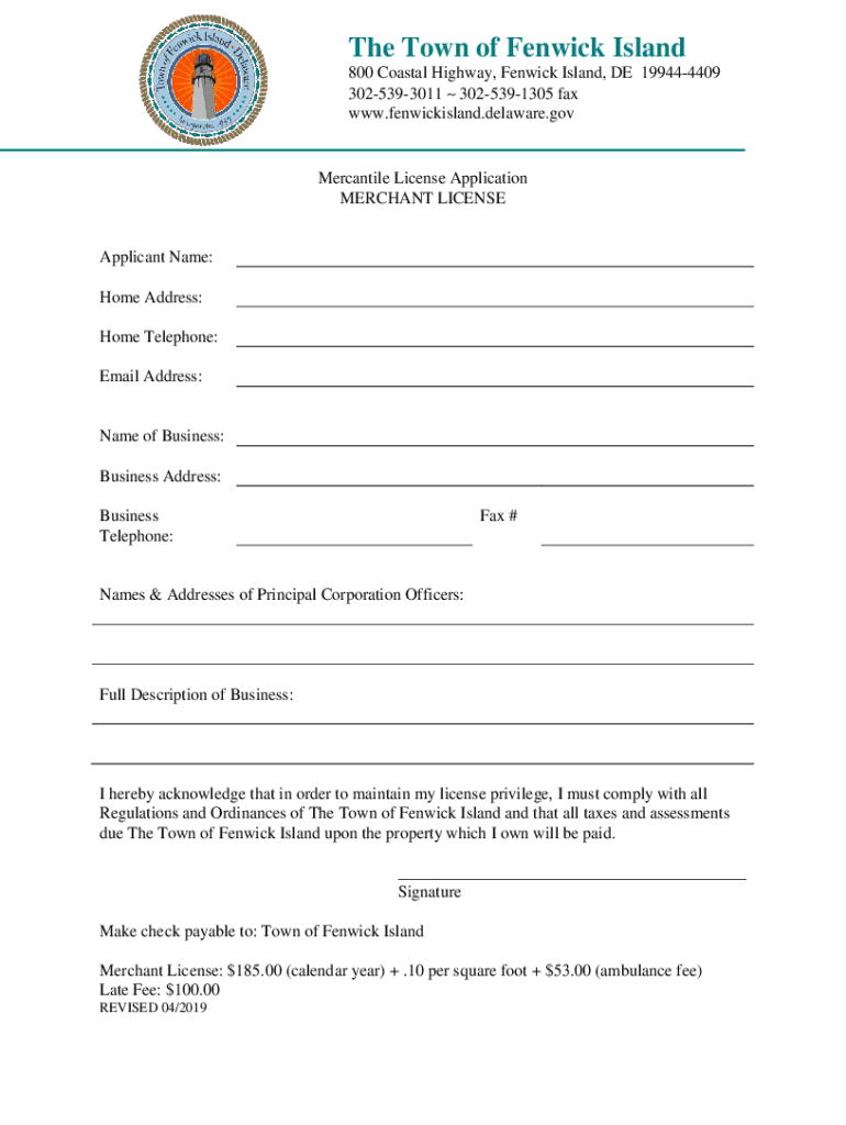 Fillable Online General Contact Form - Fenwick Island - Sussex County ... Fax Email Print ...