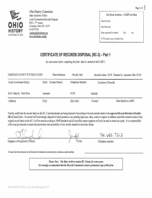 Fillable Online OHIO Ohio Historical Society HISTORY State Archives of Ohio Fax Email Print ...