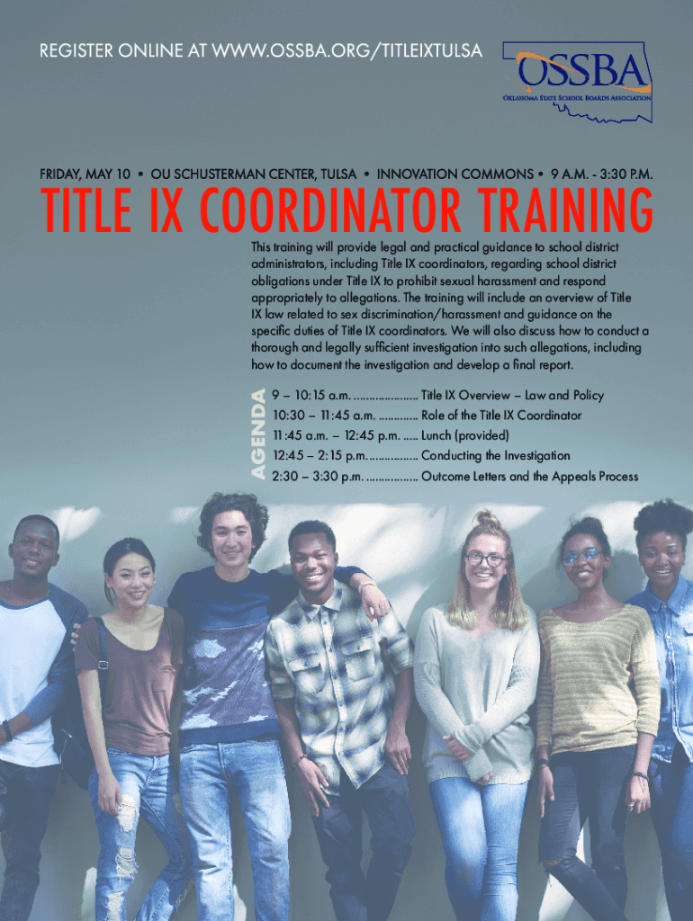 Fillable Online TITLE IX MANDATED TRAINING - SharpSchool Fax Email ...
