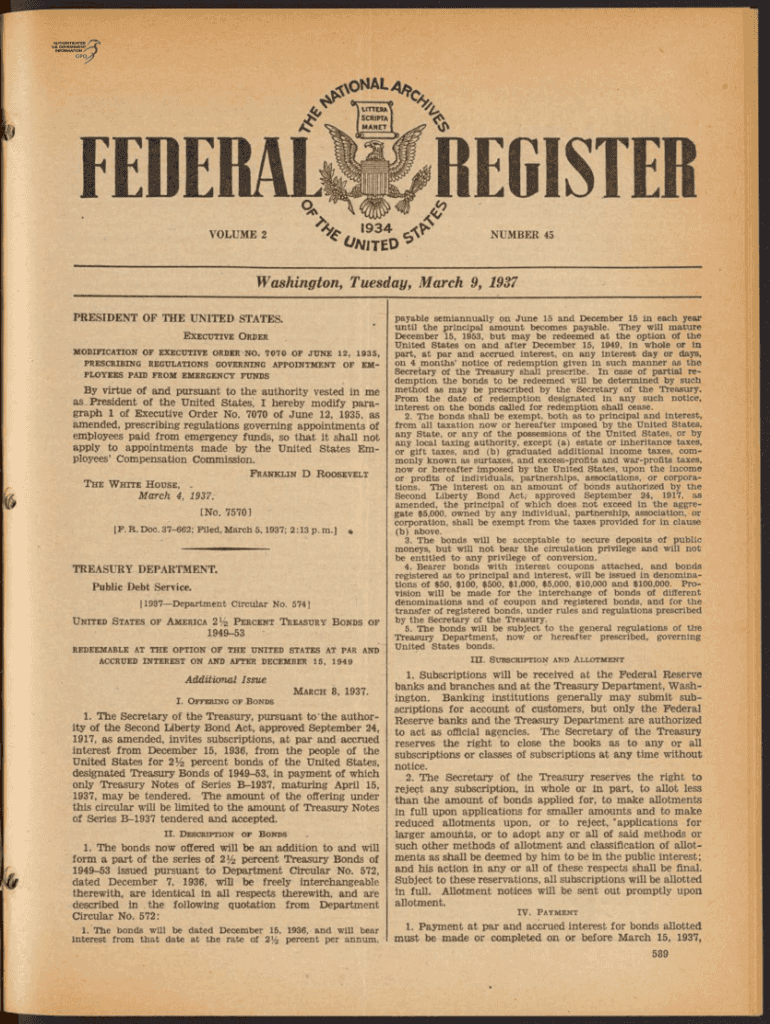 Fillable Online Executive Order 9872Amendment of Executive Order No ...