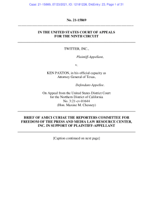 Fillable Online Ninth Circuit Court of Appeals Confirmation Hearing - C ...
