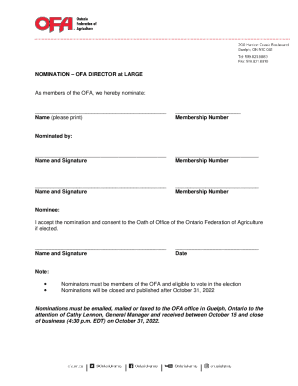 Fillable Online Nomination-form-Director-at-Large-2021-1.pdf Fax Email ...
