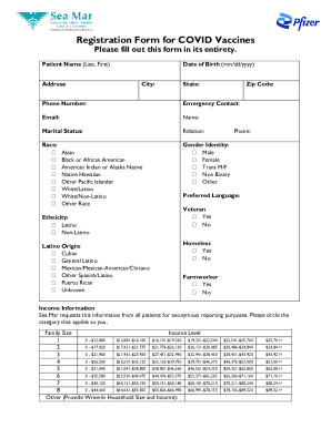 Fillable Online Patient Pre-Registration Form - Care Resource Fax Email ...